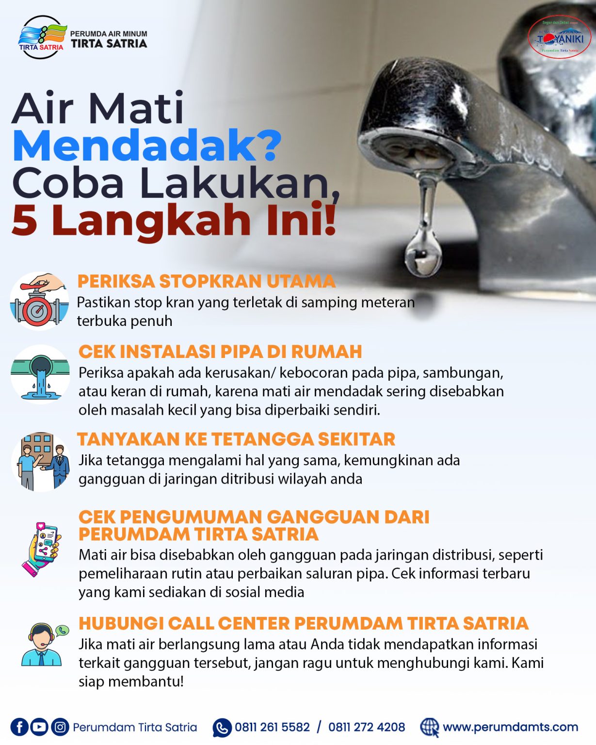 Air Mati Mendadak? Coba Lakukan 5 Langkah Ini! – PERUMDA AIR MINUM ...